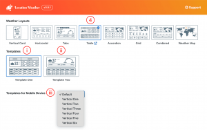 Layouts and Templates – Location Weather Docs