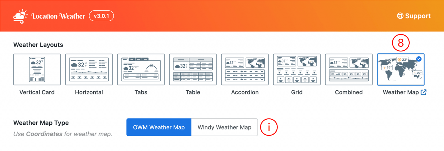 Layouts and Templates – Location Weather Docs