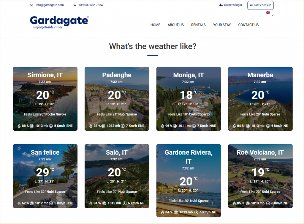 Multiple Cities Weather Updates